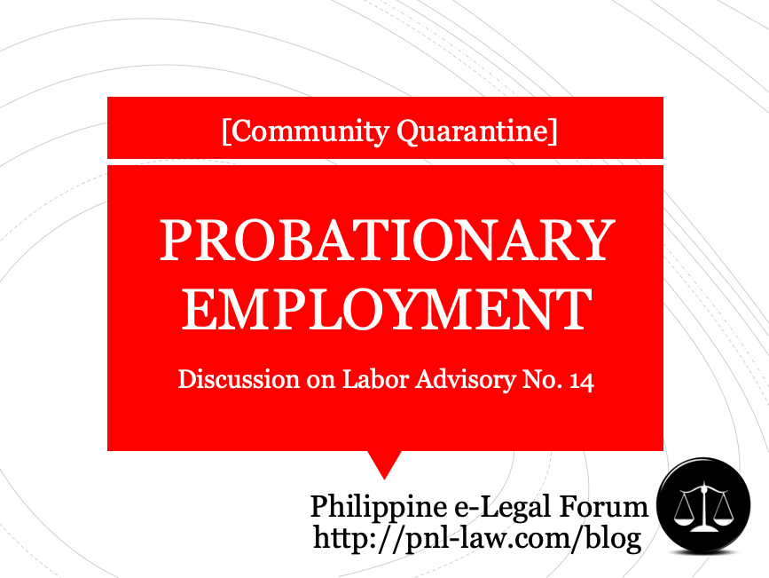 On The One Month Extension Of Probationary Period During Enhanced On The One Month Extension Of Probationary Period During Enhanced